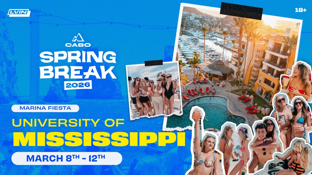 Cabo Spring Break 2026 | Mississippi University | Marina Fiesta Hotel ...